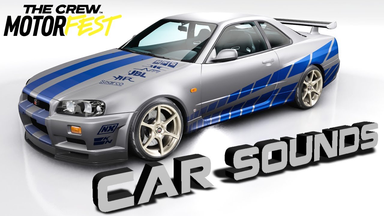 The Crew Motorfest: Nissan Skyline GT-R (R34) Car Sounds - YouTube