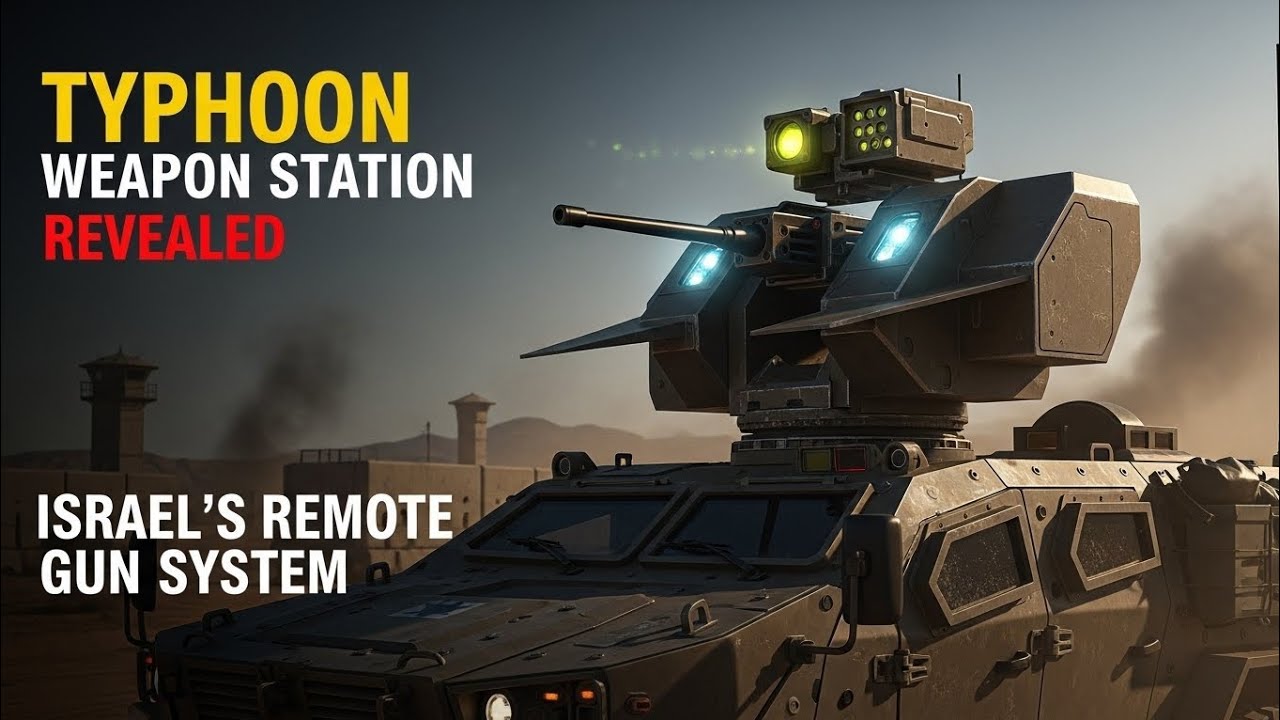 Israel’s Typhoon Weapon Station EXPOSED | The Remote Gun System That ...