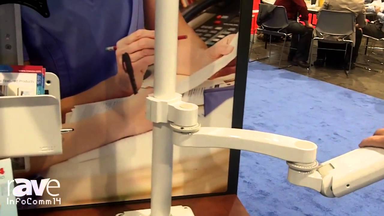 InfoComm 2014: ICW Presents its Ultra 180 Arm Mount - YouTube