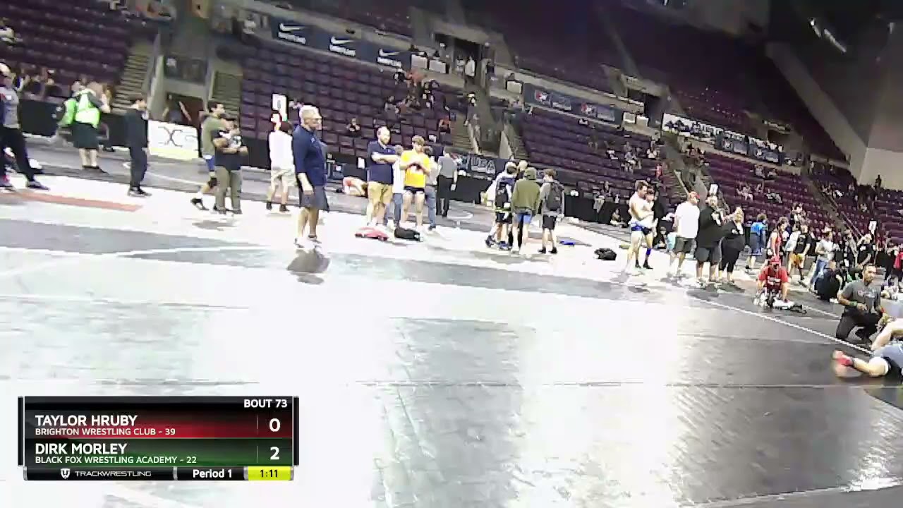 195 Lbs Round 2 - Dirk Morley, Black Fox Wrestling Academy Vs Taylor ...