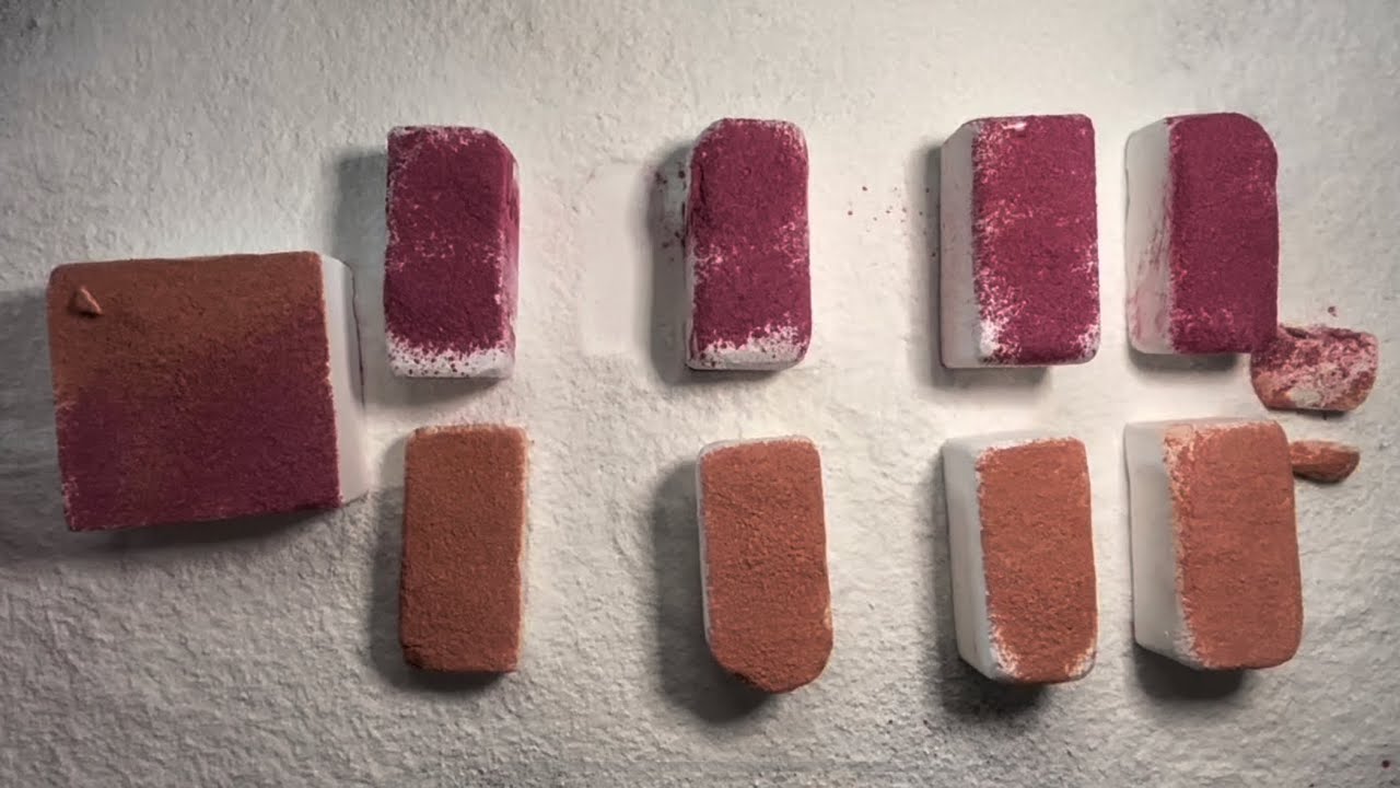 Psychi Gym Chalk Crush | Half Blocks with Mica Powder - YouTube