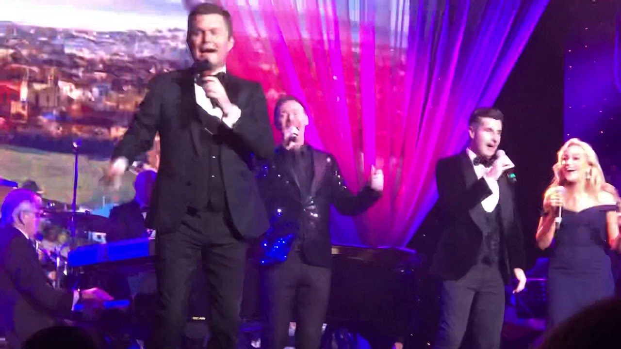 Irish singers including John McNicholl, Barry Kirwan, Michael English ...