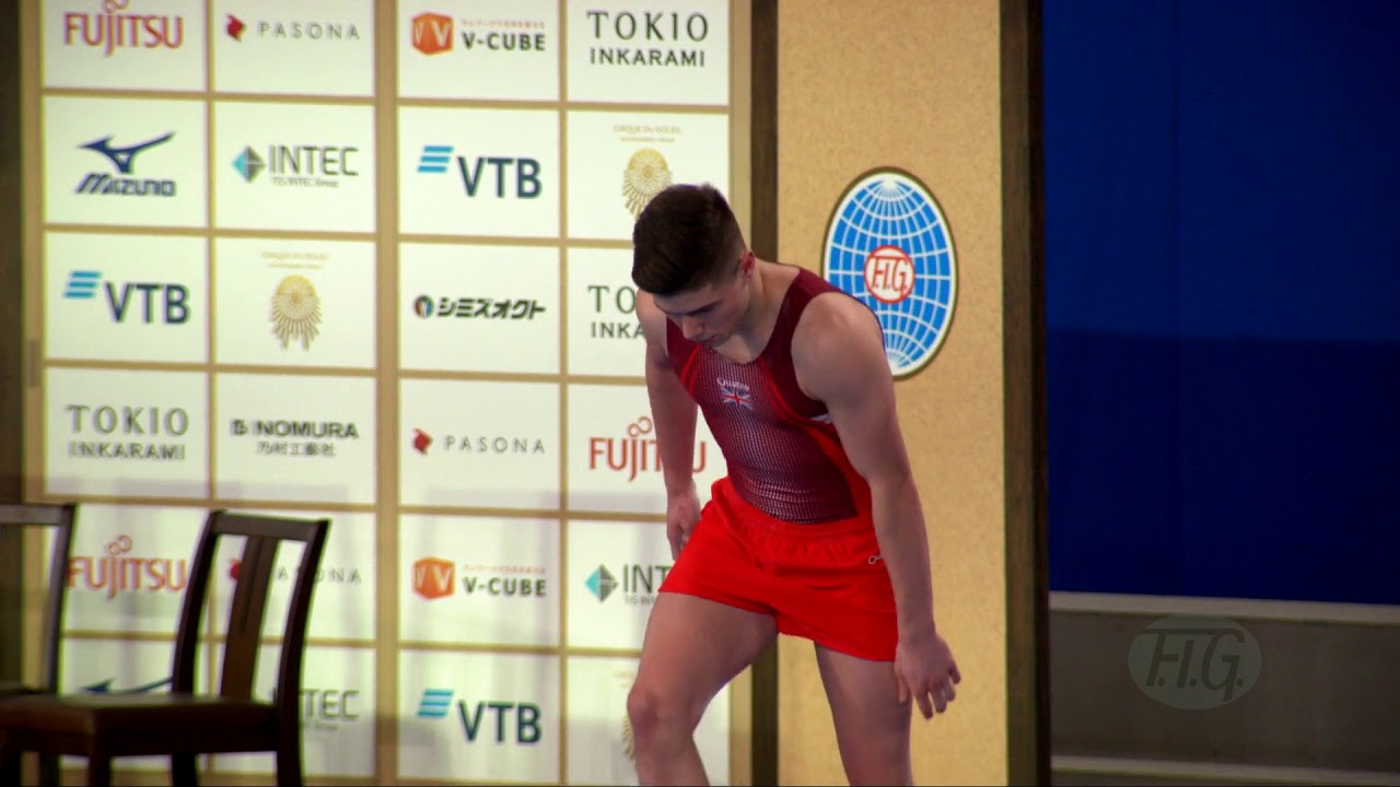 PADDOCK Jaydon (GBR) M - 2019 Trampoline Worlds, Tokyo (JPN ...