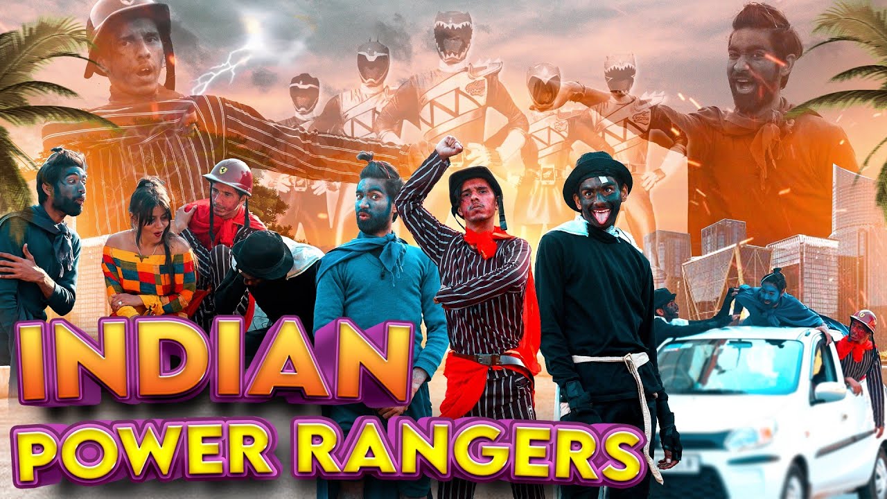 INDIAN POWER RANGERS WITH ALADIN || DEEPAK RATHORE COMEDY {AyanPrank TV ...