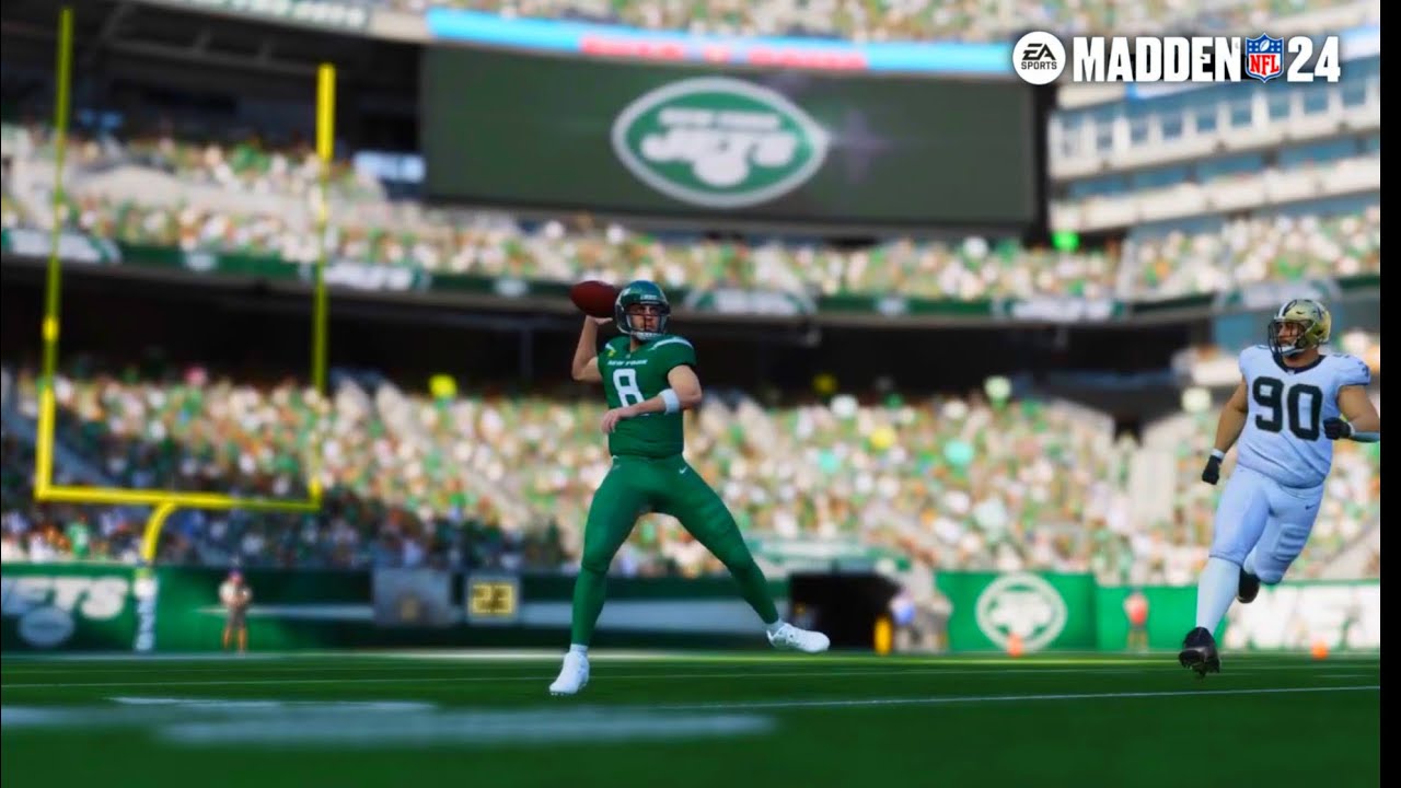 When You Play With New York Jets In MADDEN 24 And Immediately Sub In ...