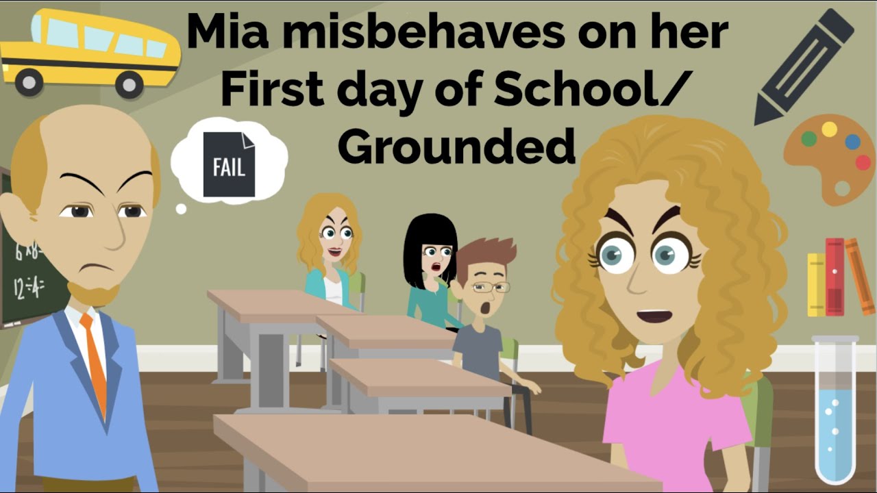Mia Misbehaves On Her First Day Of School Grounded YouTube mia-misbehaves-on-her-first-day-of-school-grounded-youtube