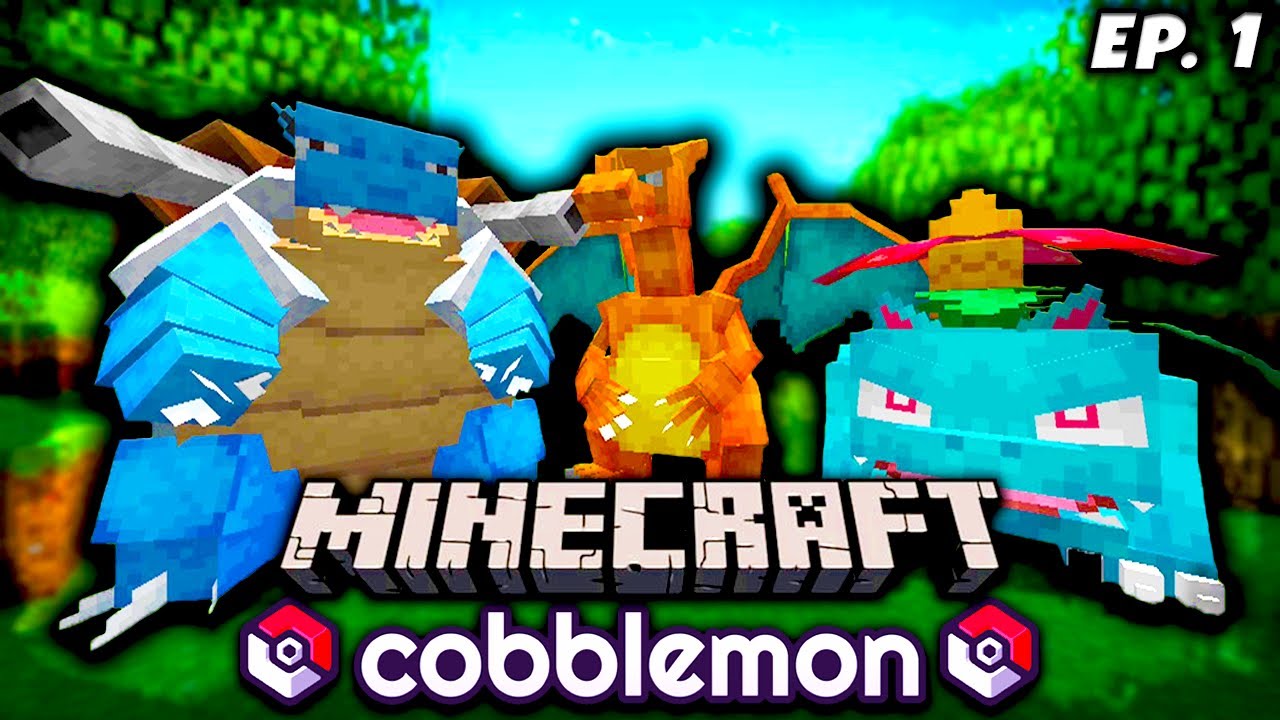 THIS POKEMON MINECRAFT MOD IS EPIC 🔥|| Cobblemon Episode 1 - YouTube