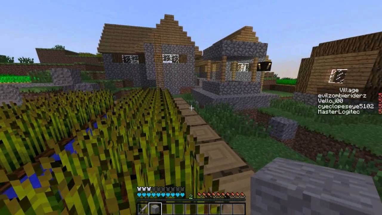 Minecraft: SUPER CRAFT BROS! Vihainen Lammas! w/Master! - YouTube