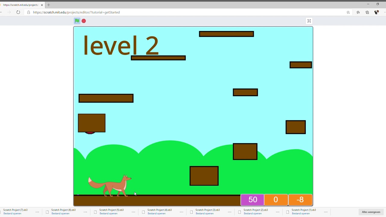 promo video (game made with scratch) - YouTube