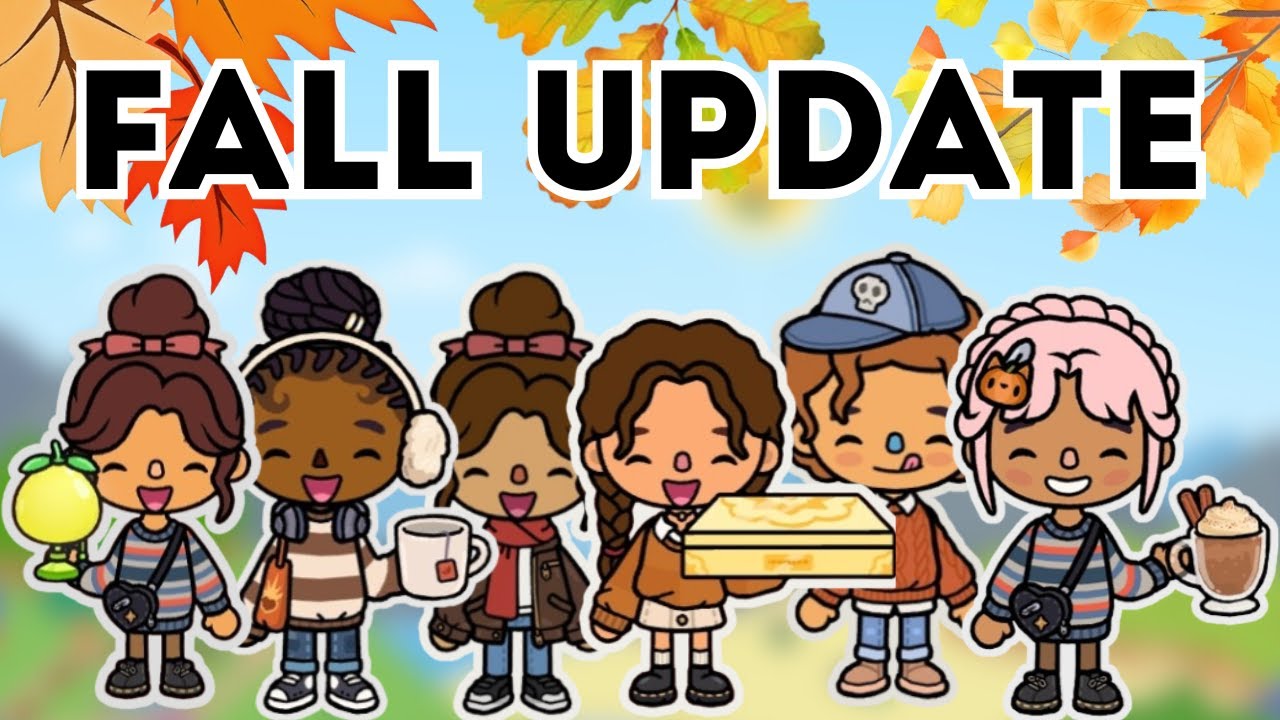NEW UPDATE 🌸 FEELING FALL STYLE PACK 🌼 ( New Clothes, Hair) TOCA BOCA ...