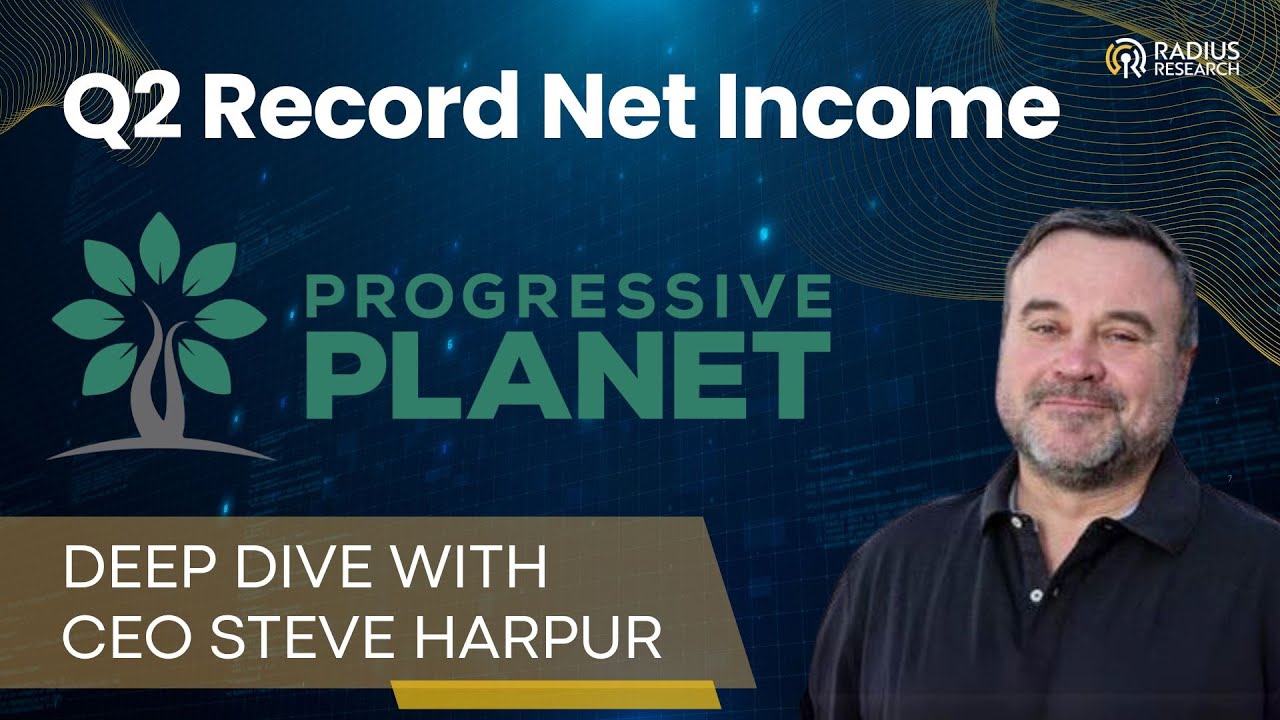 Progressive Planet (PLAN) Record Q2/F2025 Earnings & Strong Cashflow - CEO Steve Harpur - YouTube