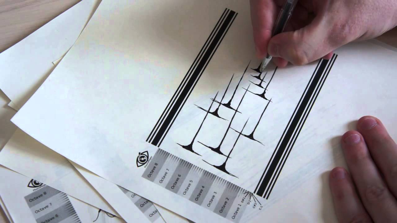 PhonoPaper: Drawing the Sound on Paper - YouTube