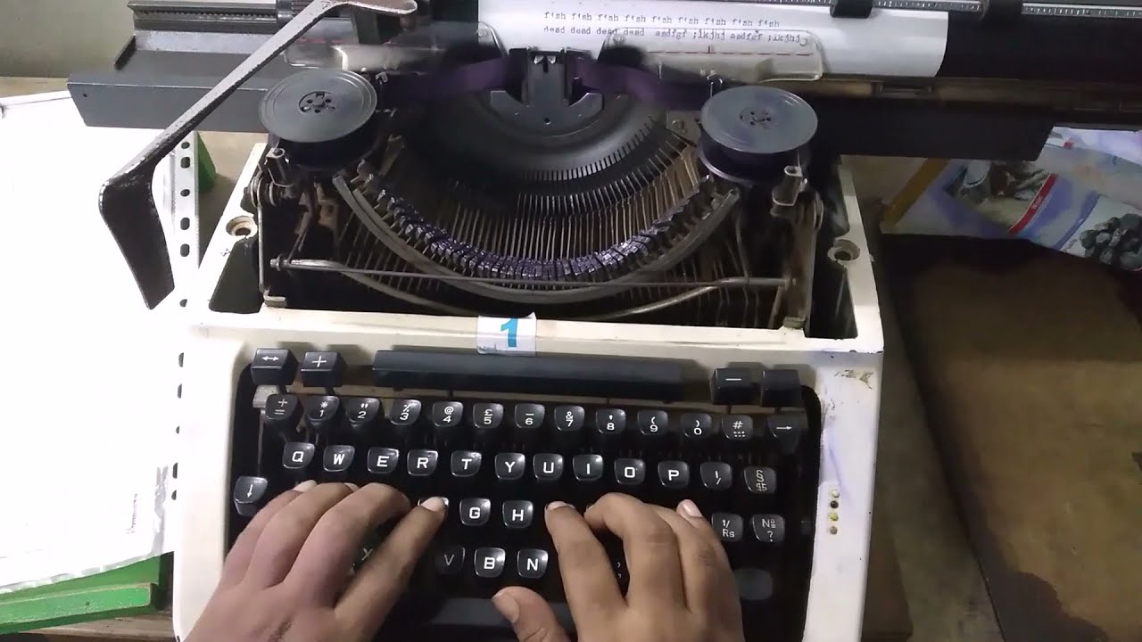 Exercise 4/ English Typewriting / Learn how to type..... - YouTube