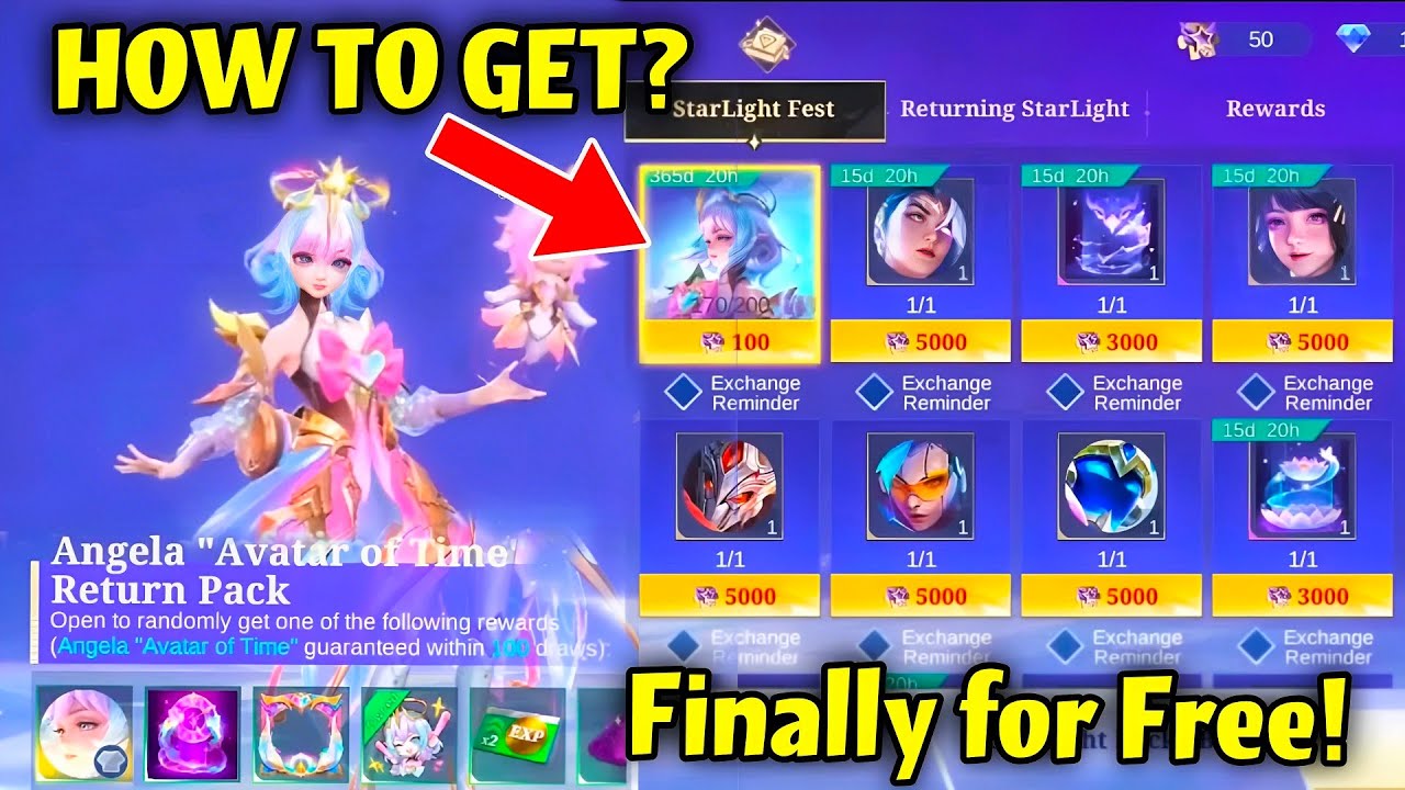 How to get Angela Annual Starlight Skin⁉️🔥 How much⁉️ Easy Explained💯 ...
