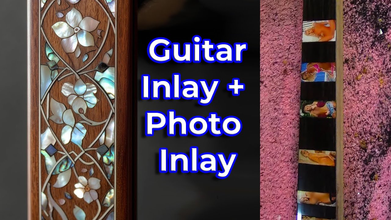 Custom Guitar Inlays | Step-by-Step + Photo Inlay Technique - YouTube