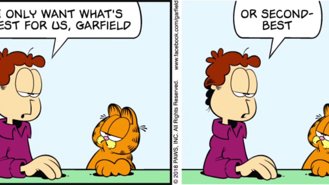 GoAnimate Reads Garfield Comic Strips (Episode 9) - YouTube