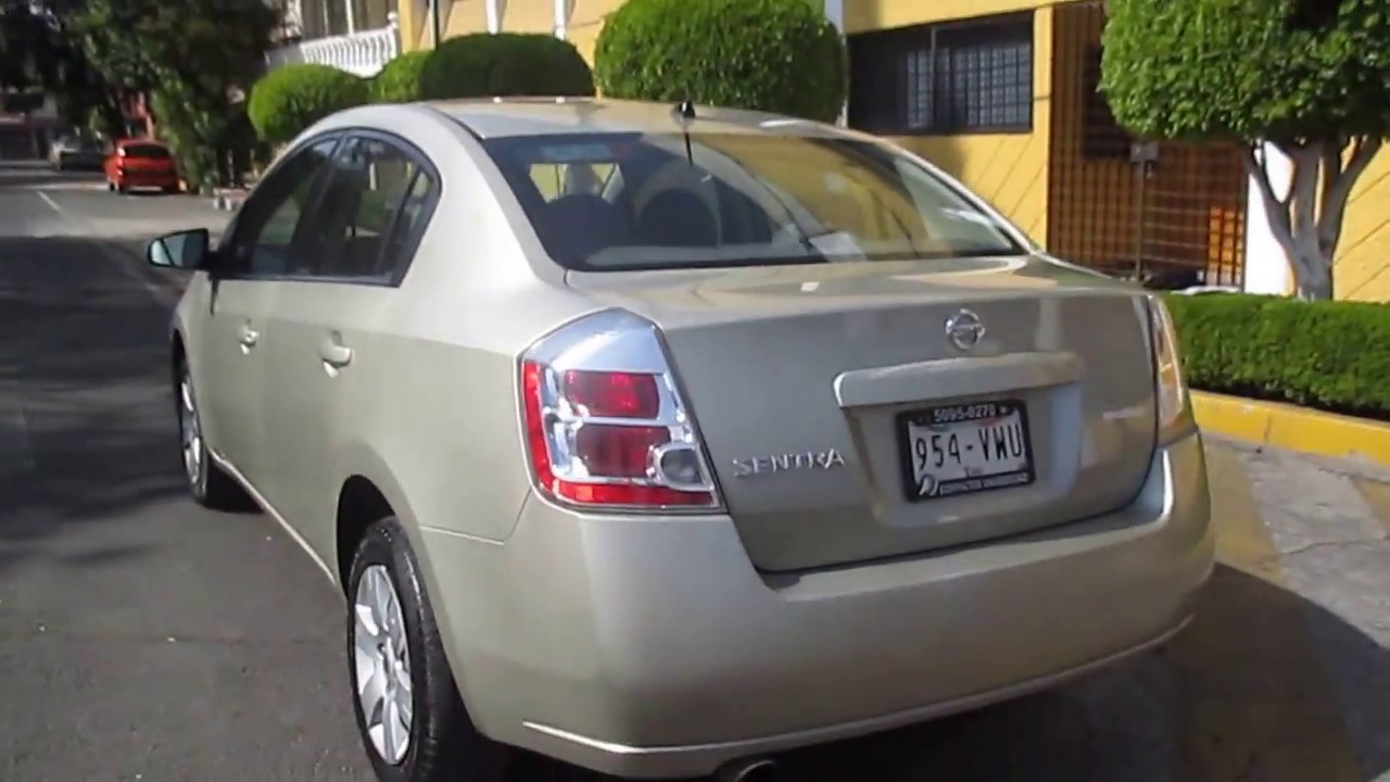 SENTRA CUSTOM CVT 2008 - YouTube