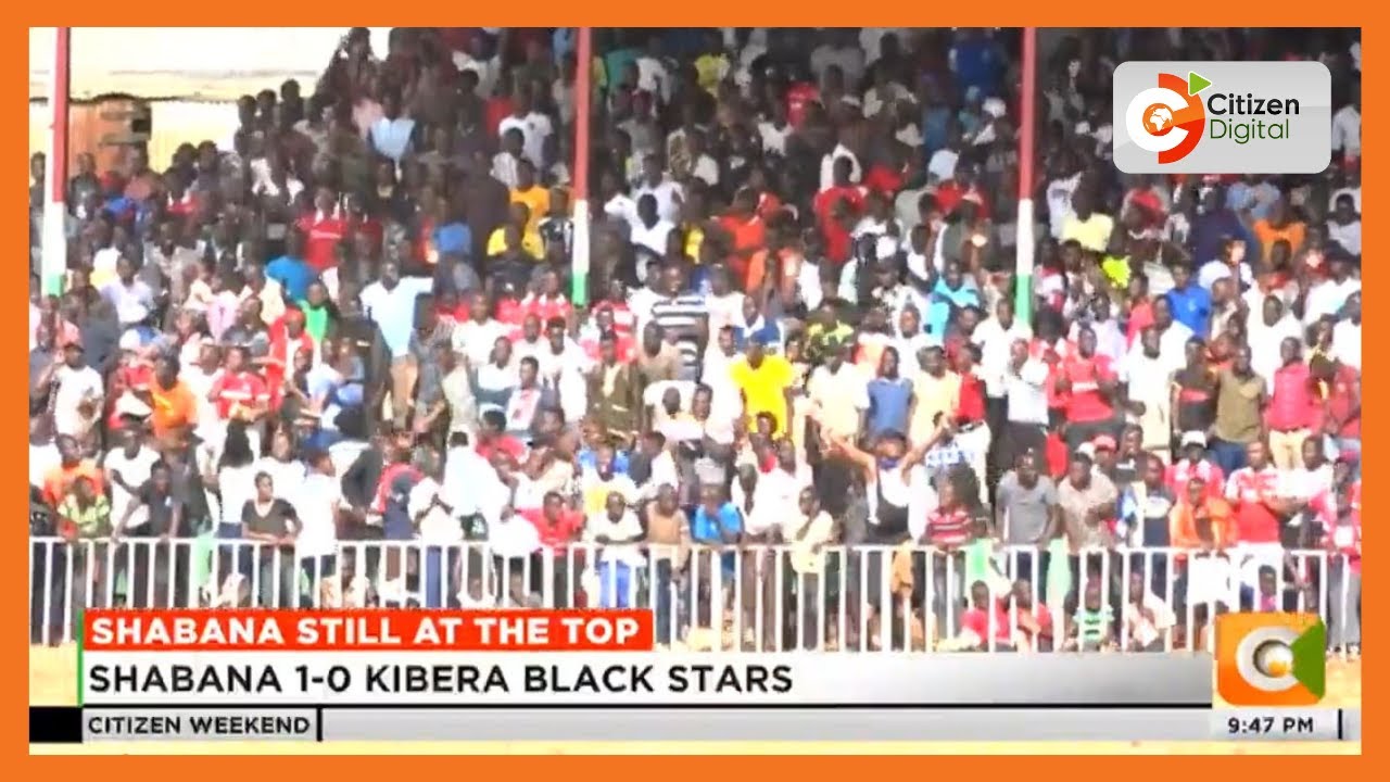 Shabana FC thrash Kibera Black Stars 1-0 in Gusii Stadium - YouTube