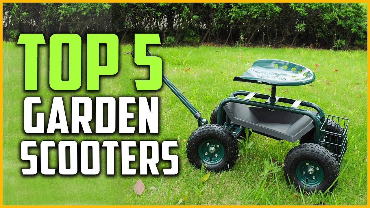 Top 5 Best Garden Scooters Reviews 2022 - YouTube