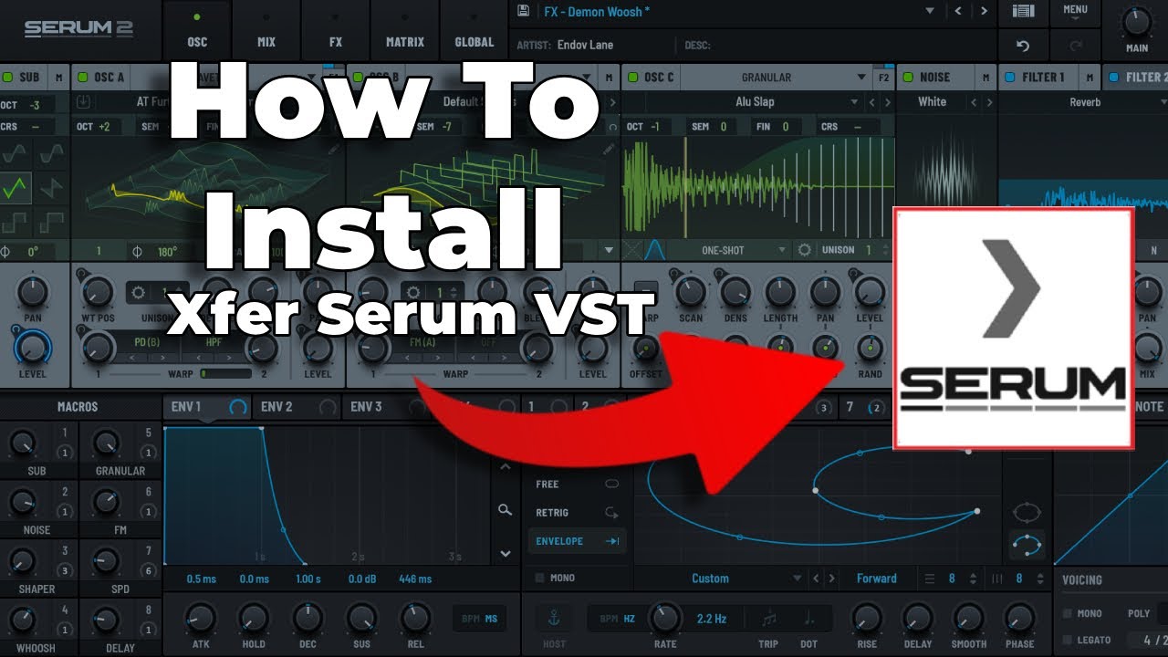 How To Install Xfer Serum VST - YouTube