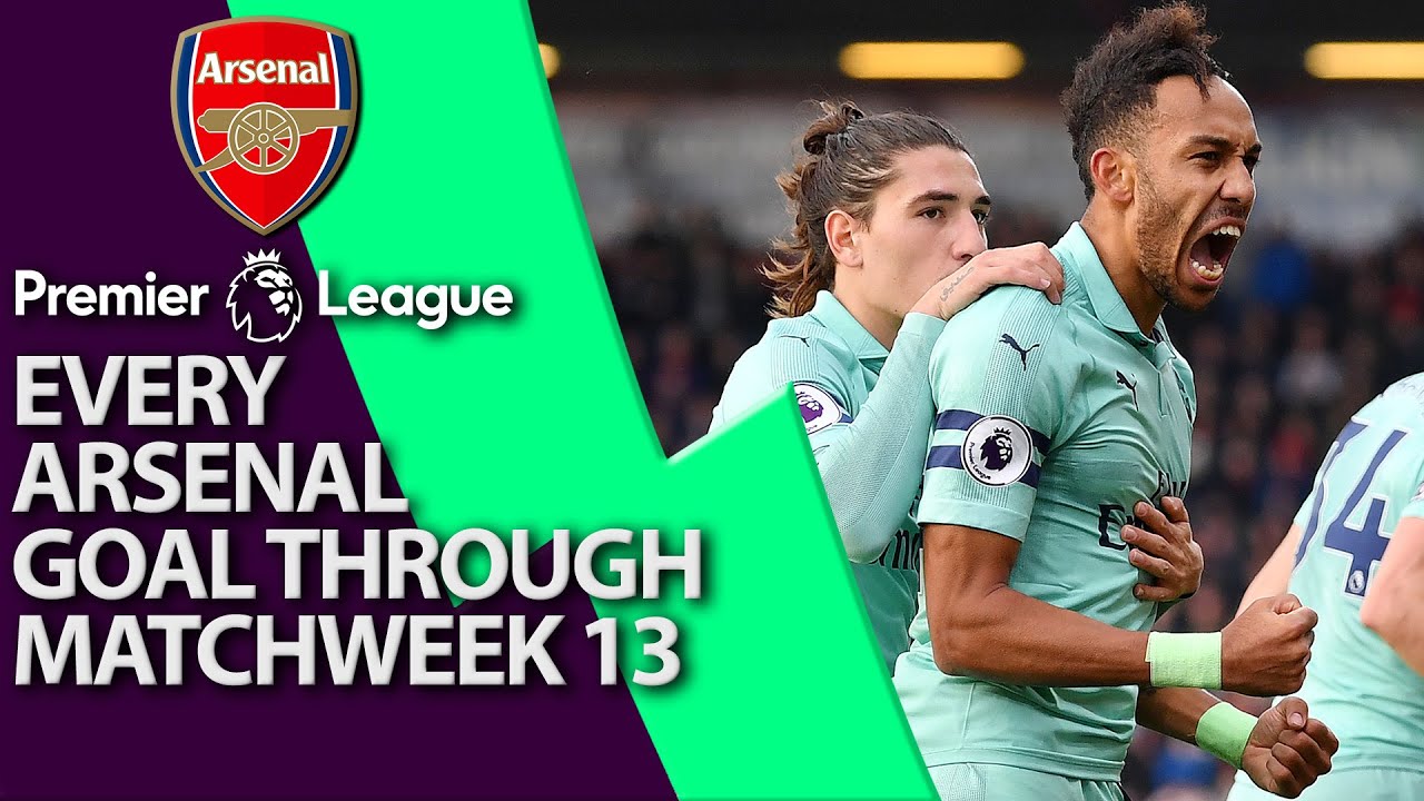 Every Arsenal goal of 2018 through Matchweek 13 I Premier League I NBC ...
