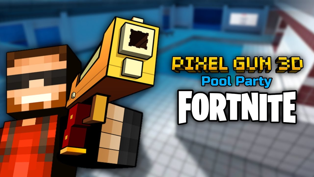 Pixel Gun 3D Pool Party in Fortnite! (Fortnite Creative Map) - YouTube