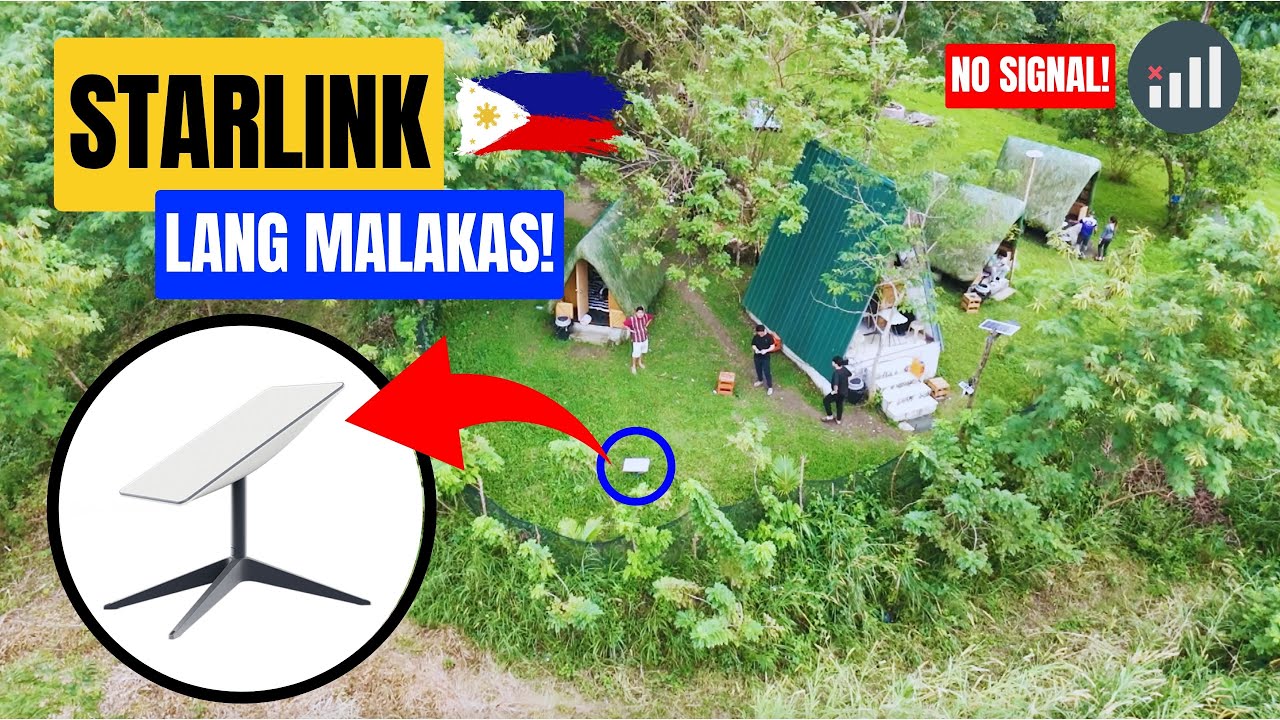 STARLINK PHILIPPINES REVIEW! Ti-nest namin sa BUNDOK! (STARLINK ROAM ...