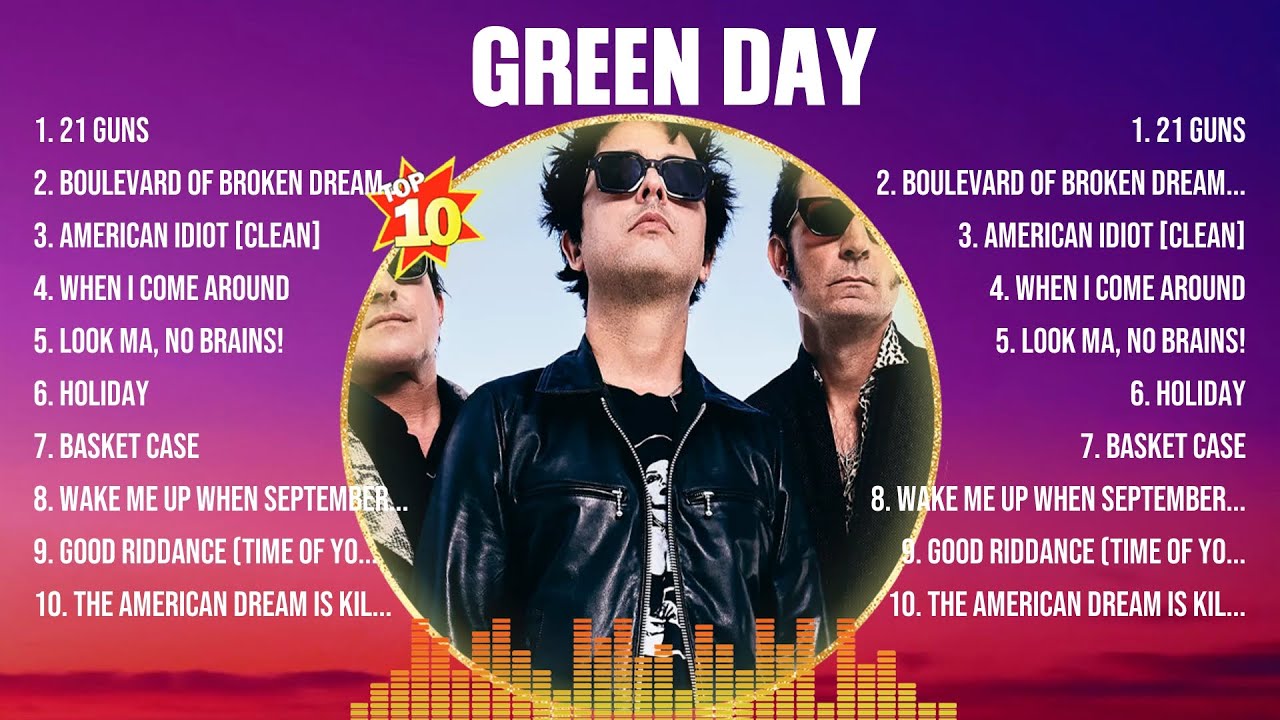 Green Day Top Of The Music Hits 2024- Most Popular Hits Playlist - YouTube