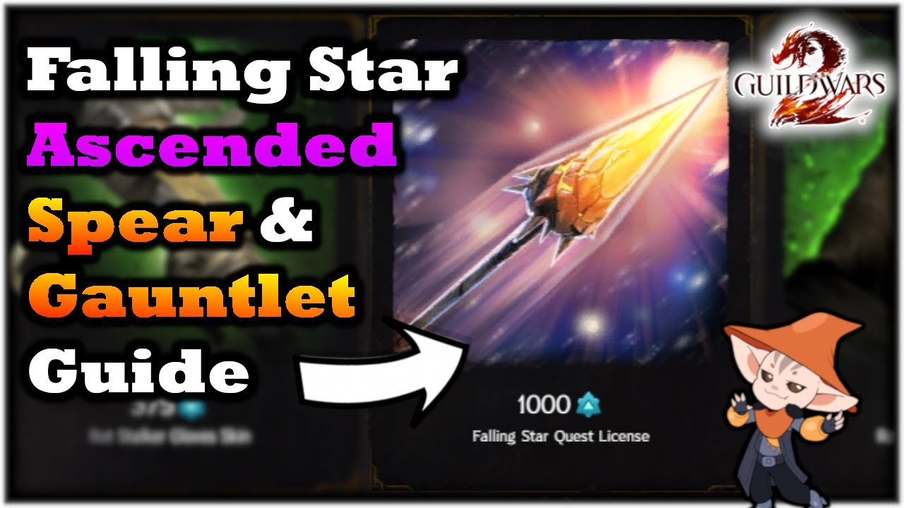 Falling Star Quest - Ascended Spear & Gauntlet - A Guild Wars 2 Guide - YouTube