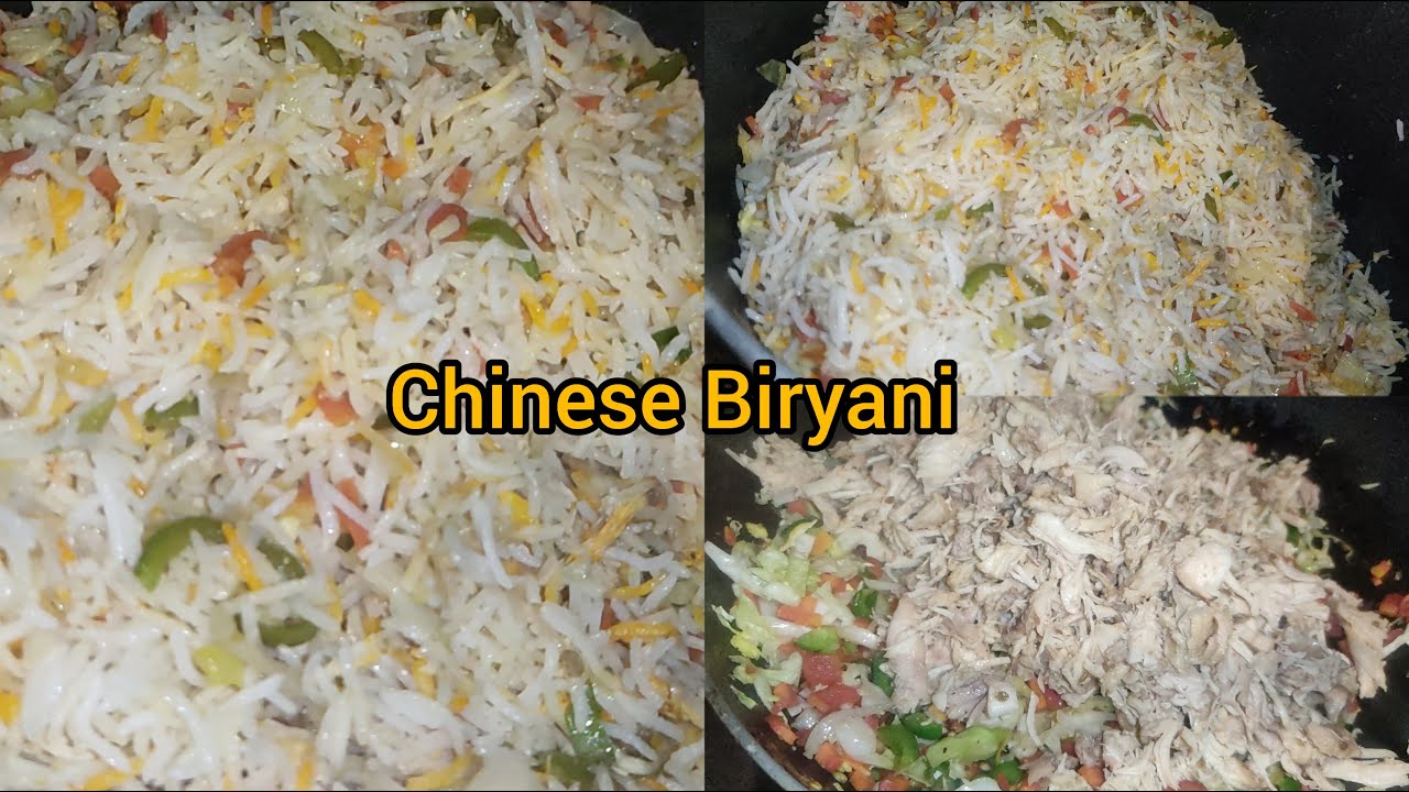 Chinese Biryani Recipe | Chicken & Vegetable Fried Rice Restaurant ...