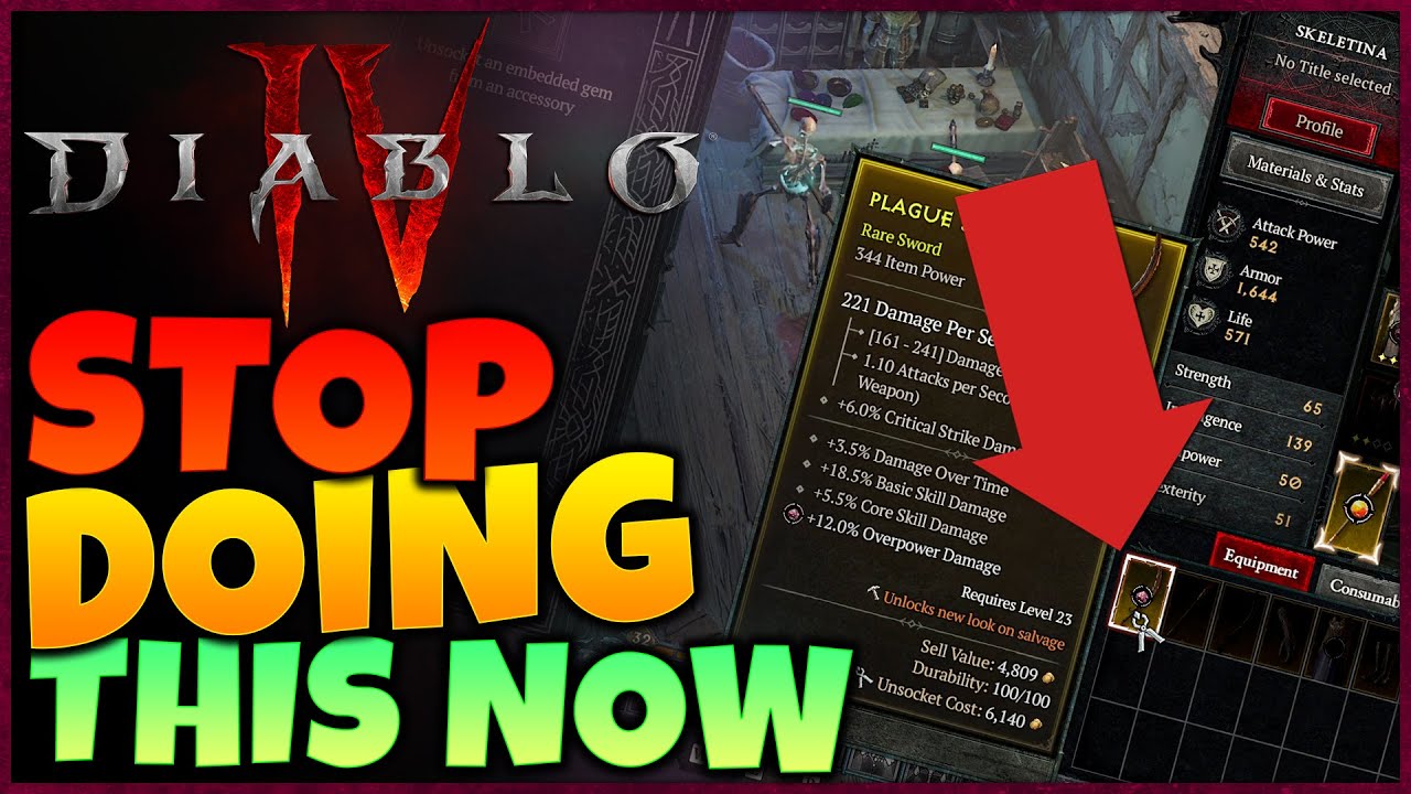 Dominate With These Tips And Tricks For Diablo 4 - YouTube