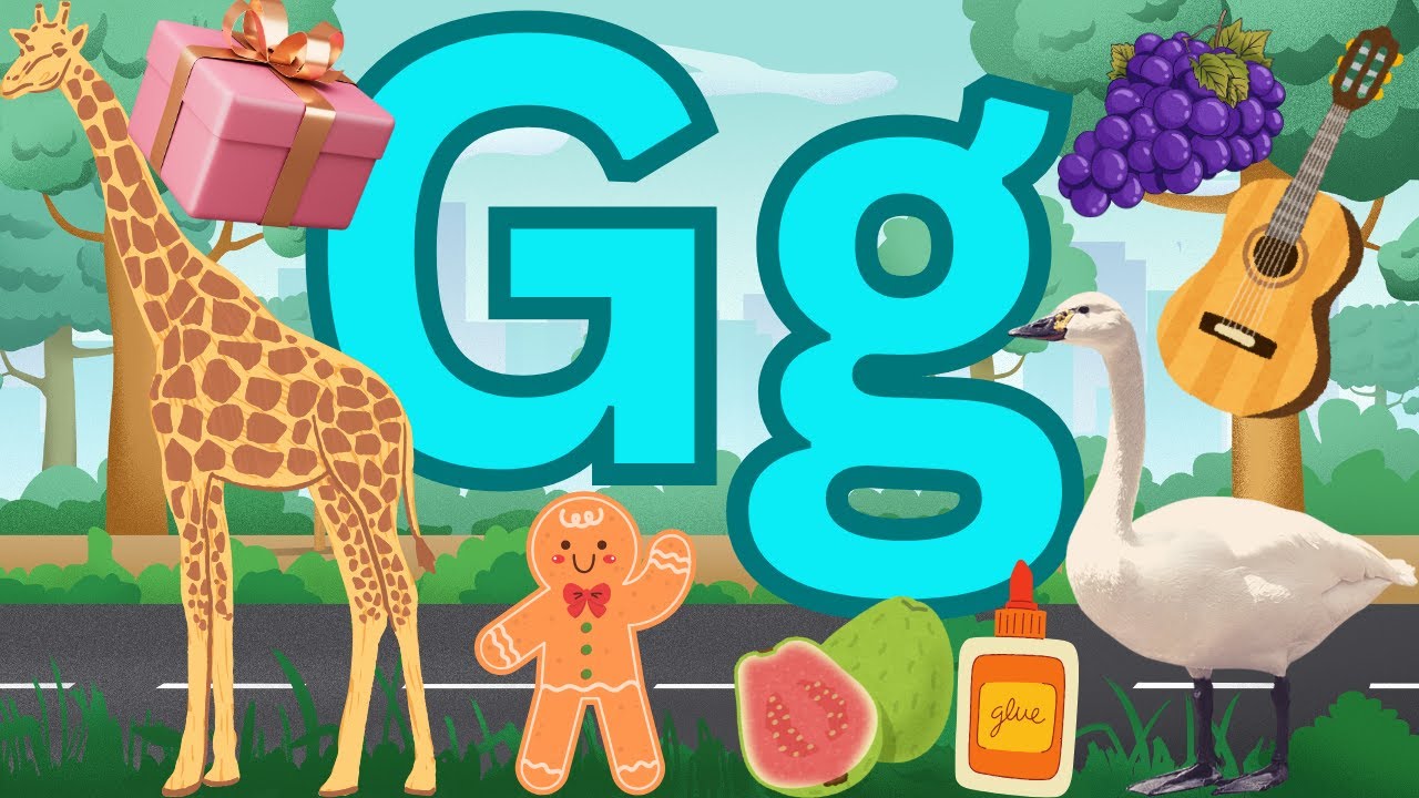 Alphabet - Letter Gg - YouTube