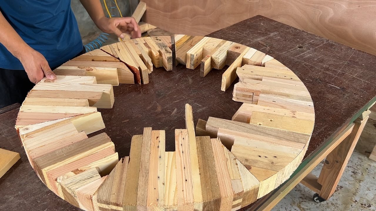 Woodworking Magic: Crafting an Extraordinary Table from Deadwood and ...