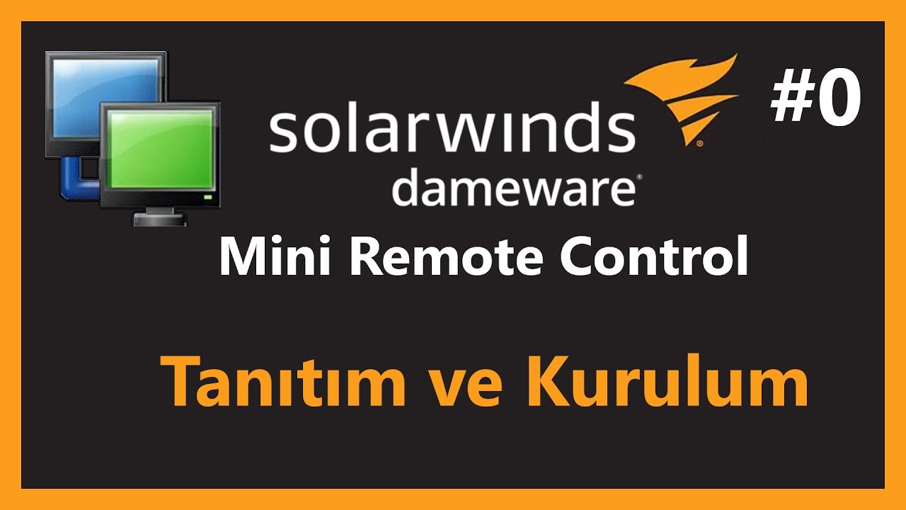 Dameware Mini Remote Control | Uzak Bağlantı Yazılımı | Tanıtım ve Kurulumu | Ders 0 - YouTube