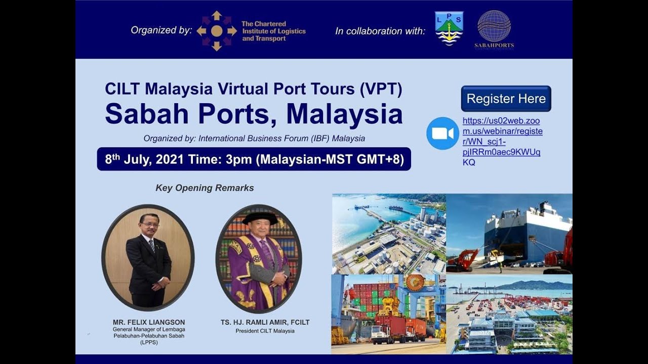 CILTM Virtual Port Tours Series 2 Sabah Ports, Malaysia - YouTube