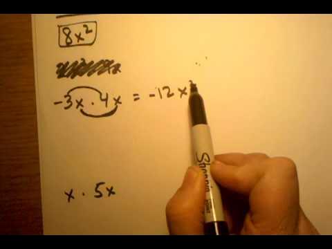 Algebra Tiles Part 2 of 2 - YouTube