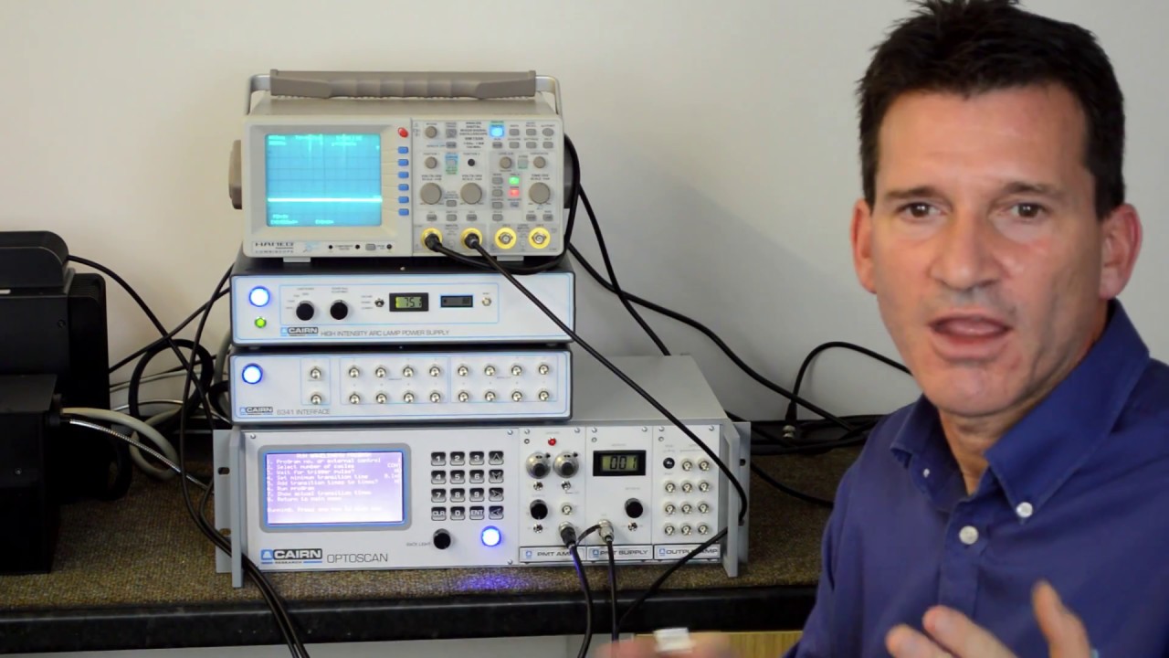 Optoscan | How to set up an Optoscan | Cairn Research Ltd - YouTube