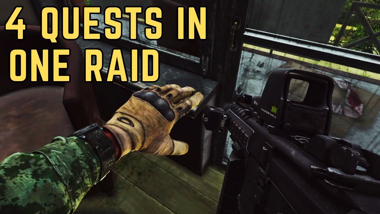 I Finished 4 Shoreline Quests In One Raid - Escape From Tarkov - YouTube