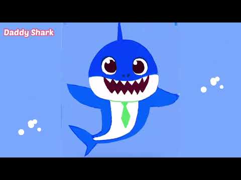 How to draw Daddy Shark | Drawing Tutorials - YouTube