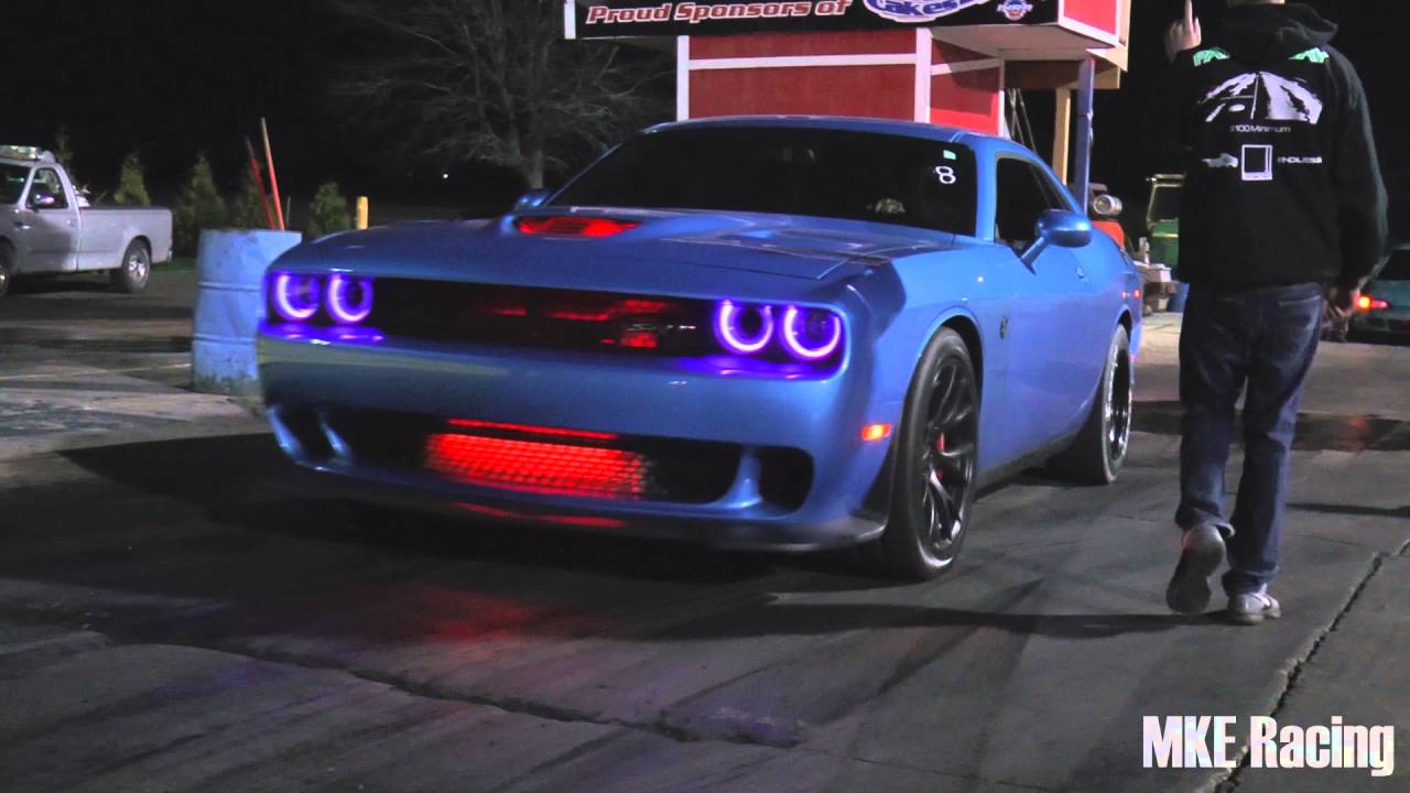 Dr Buick's 2016 Hellcat runs 9's! (No Nitrous) - YouTube