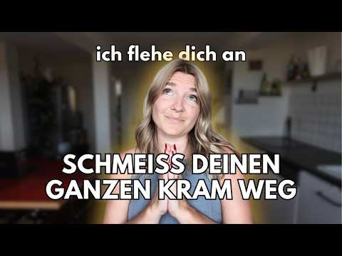 Bitte, bitte schmeiß deinen Kram weg (vor allem, wenn du ADHS hast) #adhscommunity