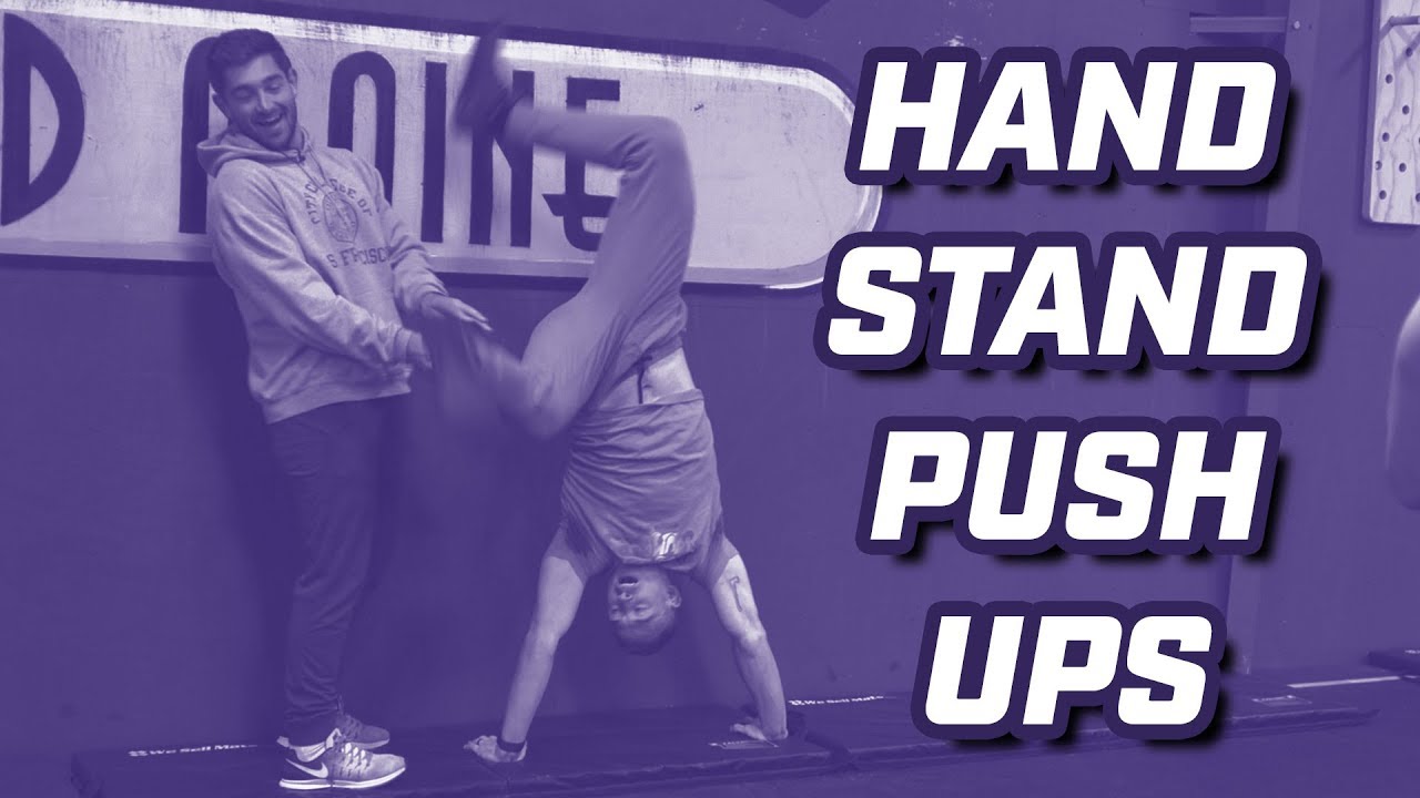 Meeting the Standard With Your Handstand PushUp with Cody Mooney - YouTube