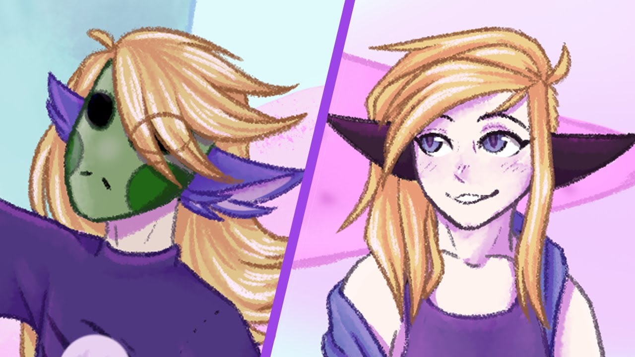 Alien world [Art Trade Speedpaint] - YouTube