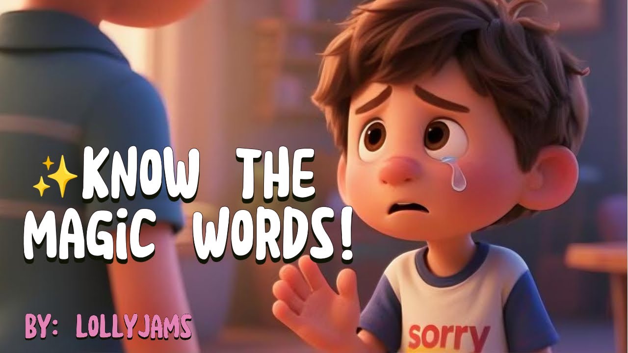 Magic Words Song for Kids | Please, Thank You, Sorry | Fun Manners ...
