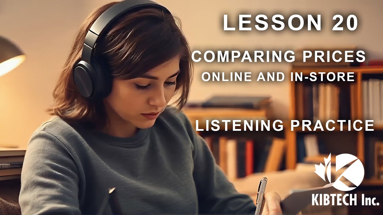 Lesson 20 Comparing Prices Online and In‑Store, ESL listening, daily ...