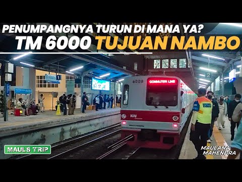 KRL Nambo Rame Banget, Tapi Pada ke Nambo Semua Gak Ya? - YouTube