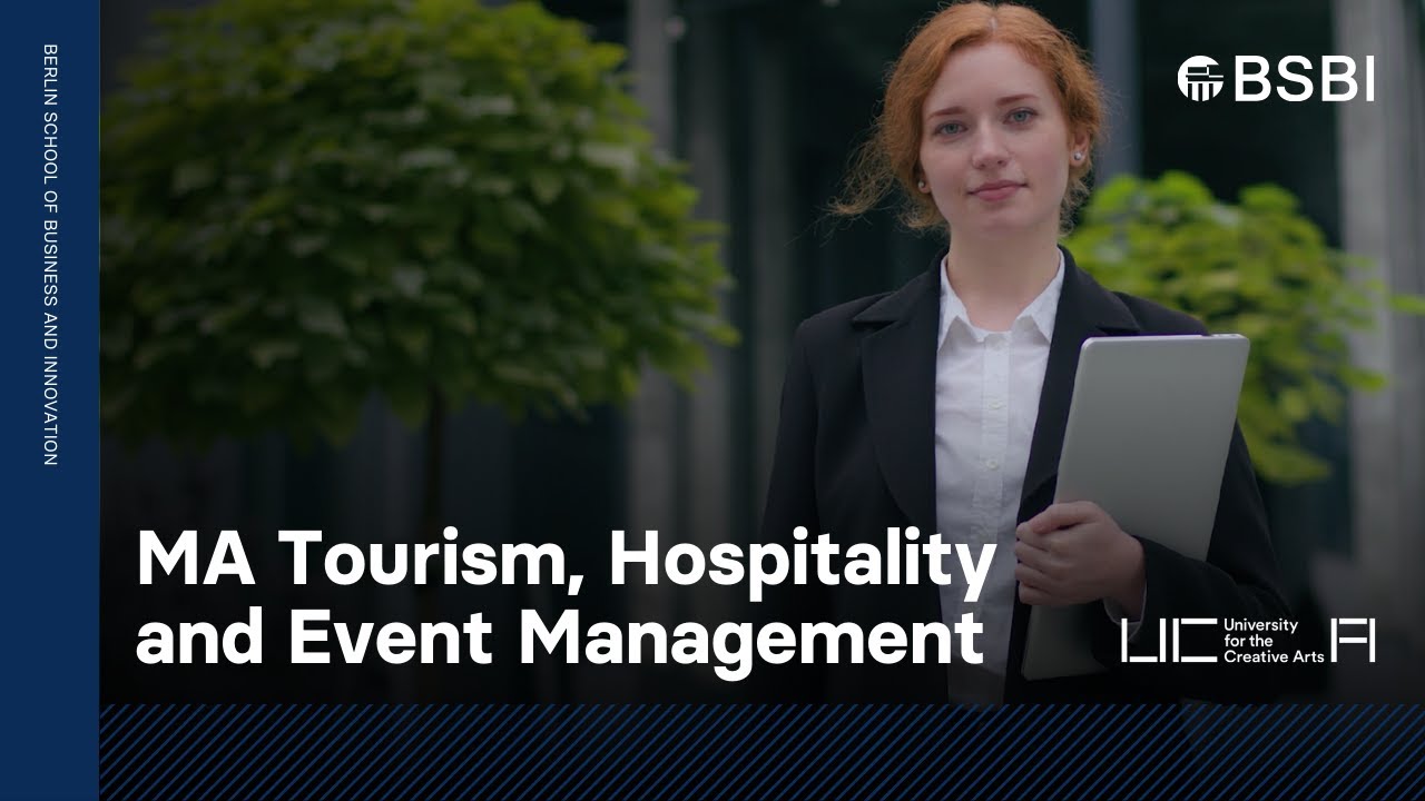 Advance your career in tourism, hospitality and event management - YouTube