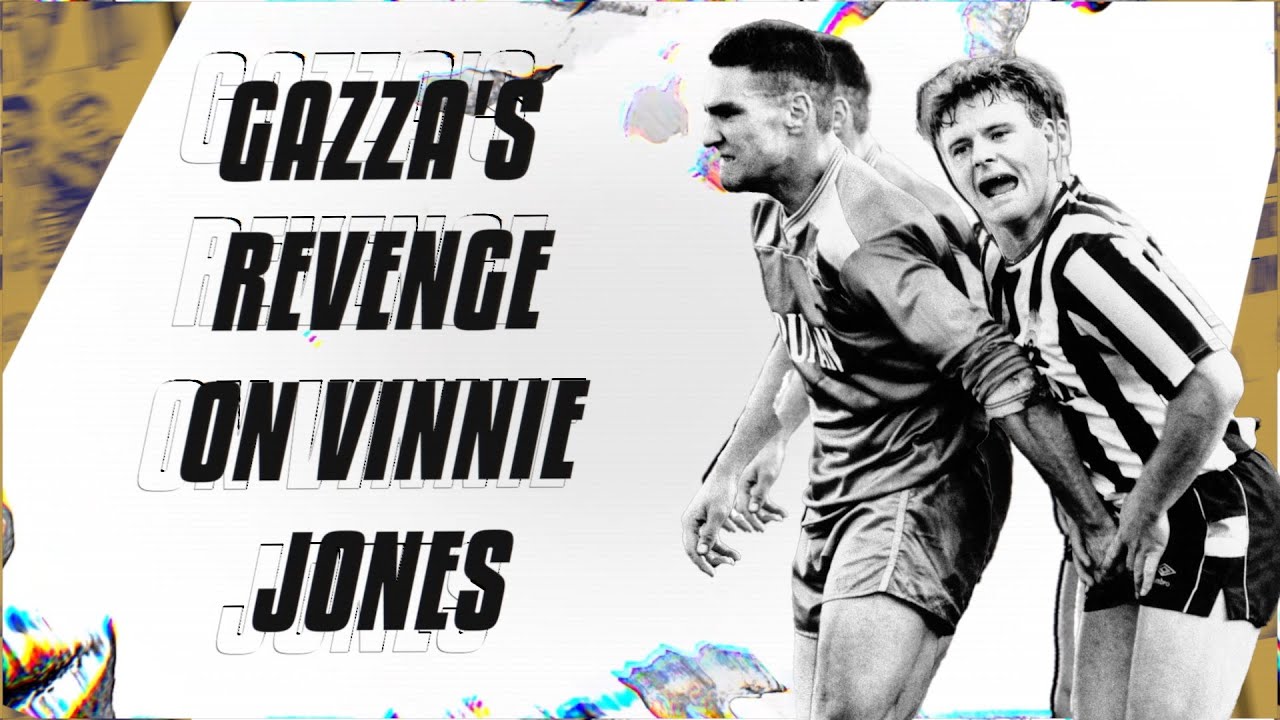 How Gazza got revenge on Vinnie Jones - YouTube