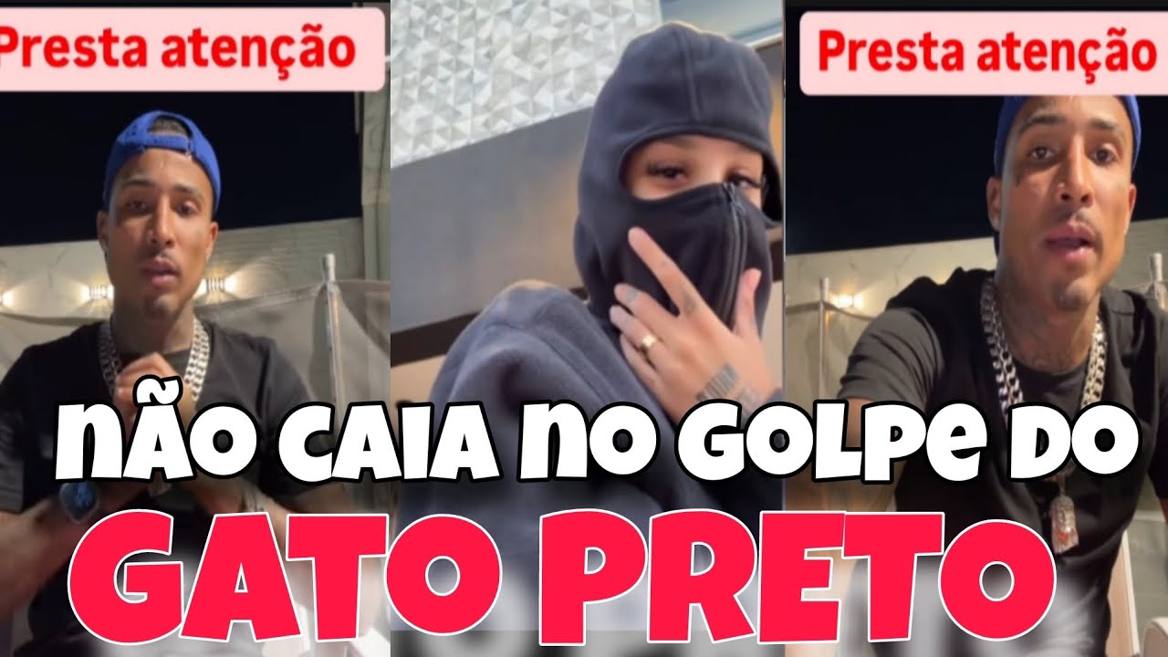 GATO PRETO NAMORADO DA BIA MIRANDA DANDO GOLPE NOVAMENTE EM SEUS ...