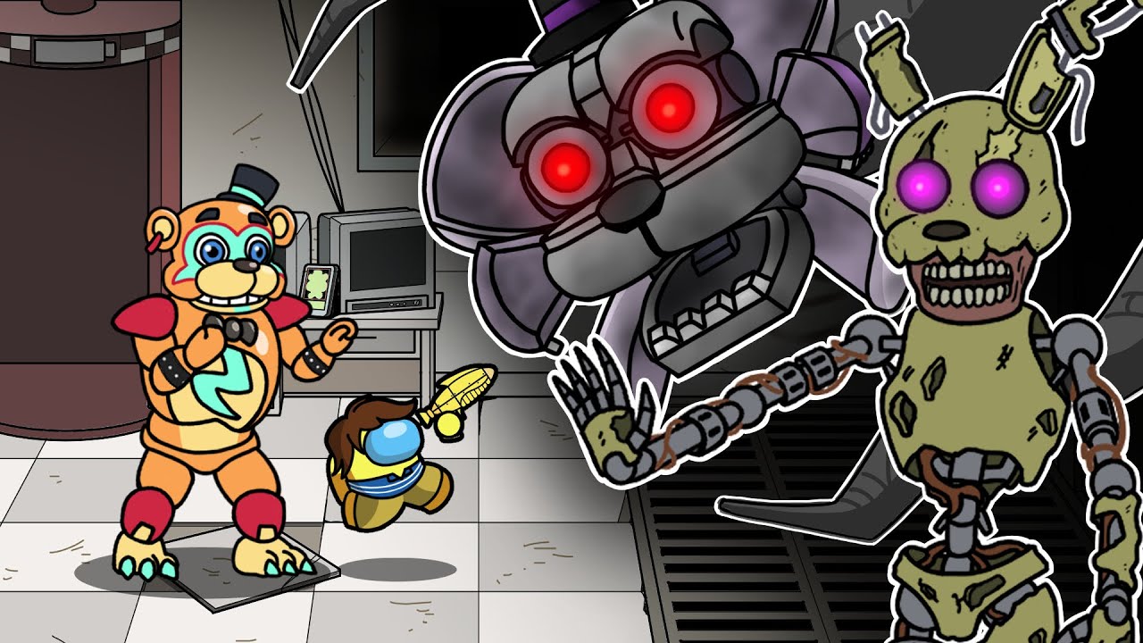 Gregory & Freddy VS Burntrap & Blob (feat. Cuphead) - YouTube